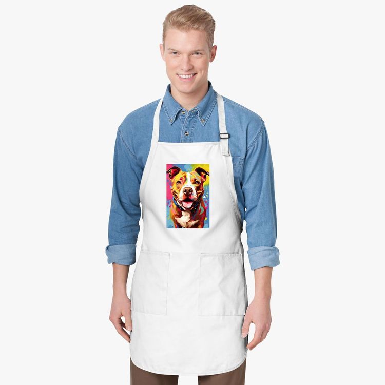 Staffordshire Bull Terrier Dog Apron - Kidozi | Kidozi