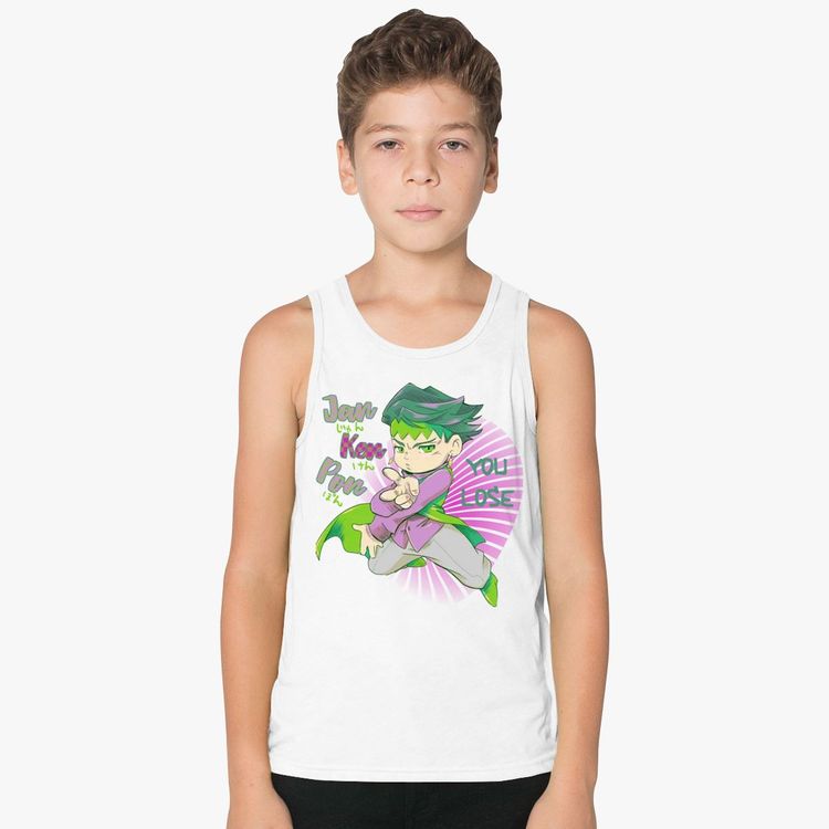 Jan Ken Pon Kids Tank Top - Kidozi | Kidozi