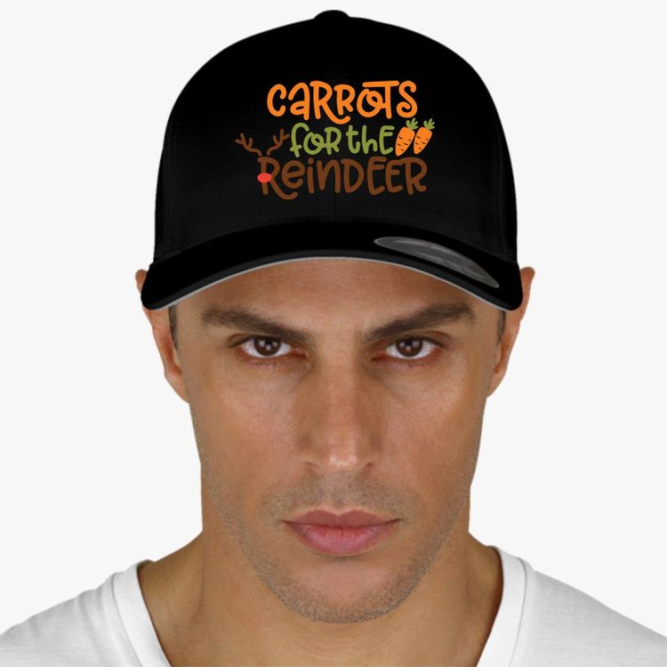 Carrots Forthe Reindeer Baseball Cap - Kidozi | Kidozi
