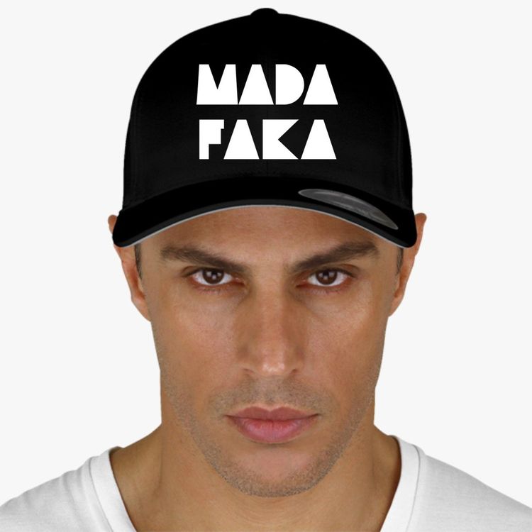 Mother fucker white Baseball Cap - Kidozi | Kidozi