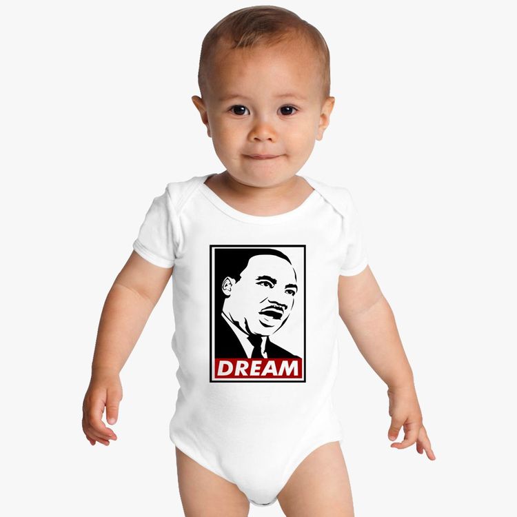 Martin Luther King Jr Dream Baby Onesies - Kidozi | Kidozi