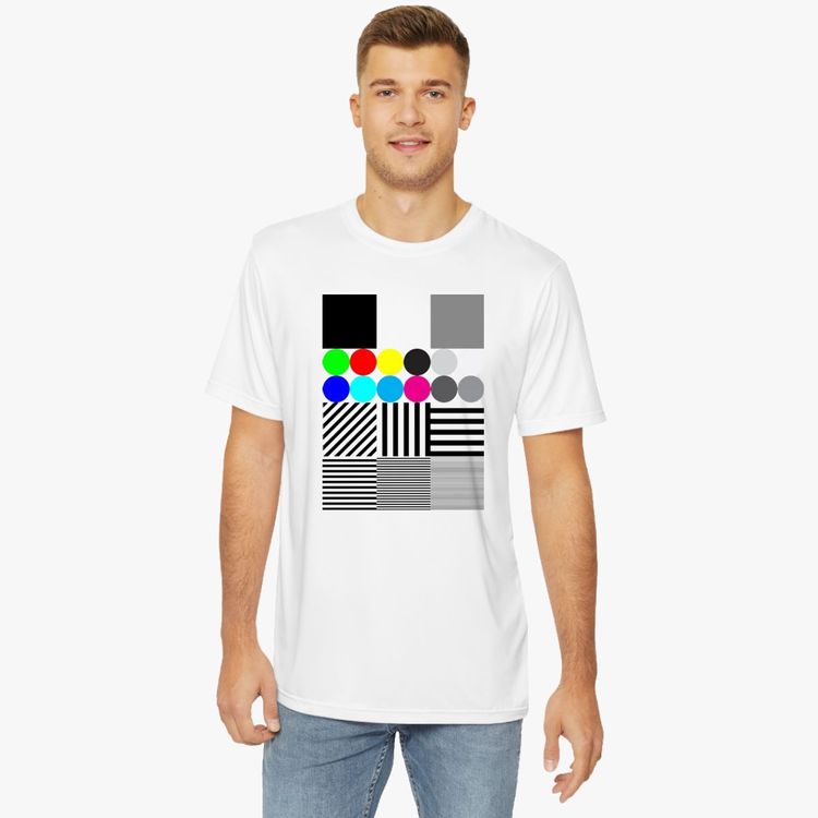 Extreme tone test pattern with colour T-Shirt - Kidozi | Kidozi