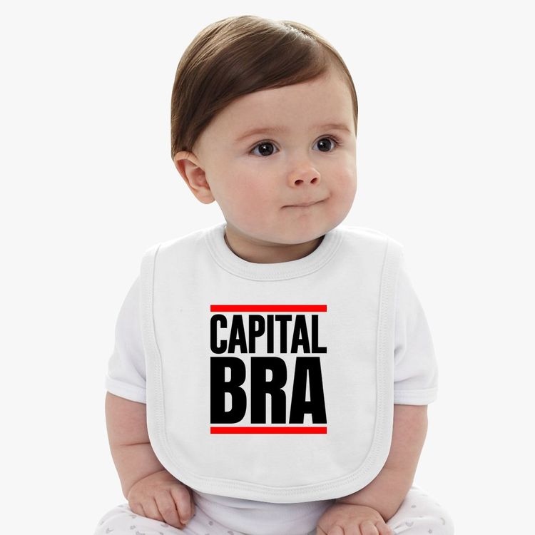 CAPITAL BRA BERLIN RAP Baby Bib - Kidozi | Kidozi