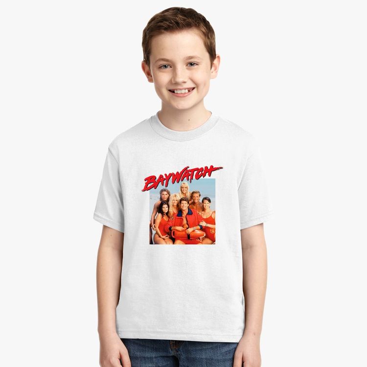 Baywatch Og Cast Youth T-Shirt - Kidozi | Kidozi