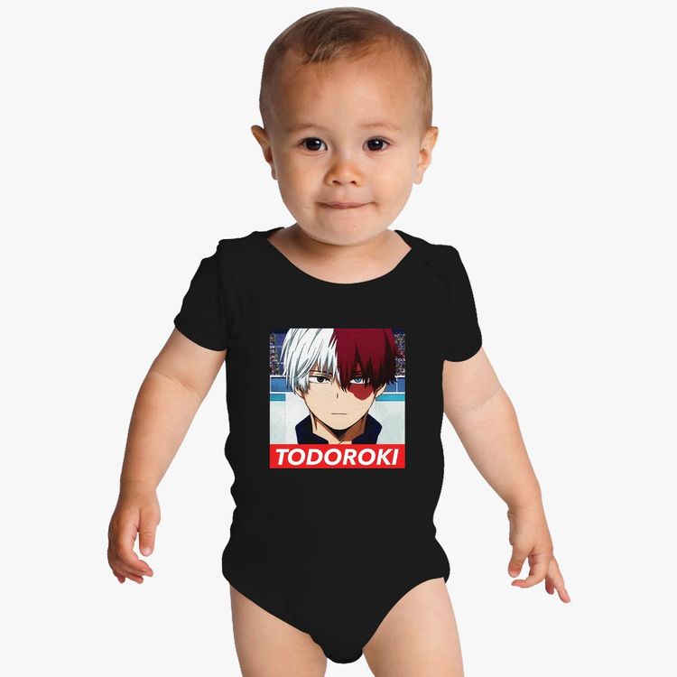 Todoroki Shoto Anime Baby Onesies - Kidozi | Kidozi