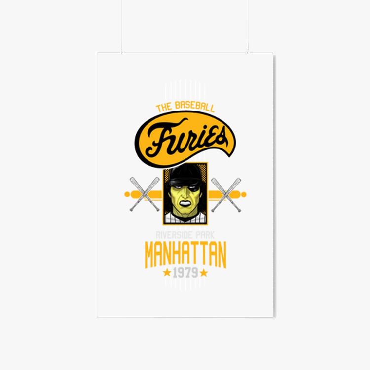 The Baseball Furies Premium Vertical Poster 12x18 - Kidozi | Kidozi