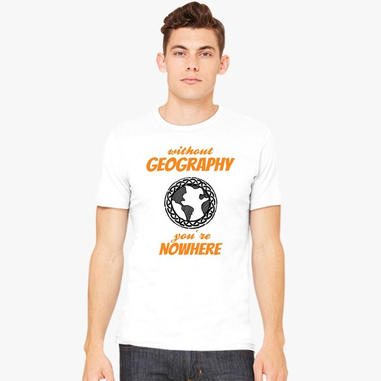 GEOGRAPHY You re Nowhere Men's T-Shirt - Kidozi | Kidozi