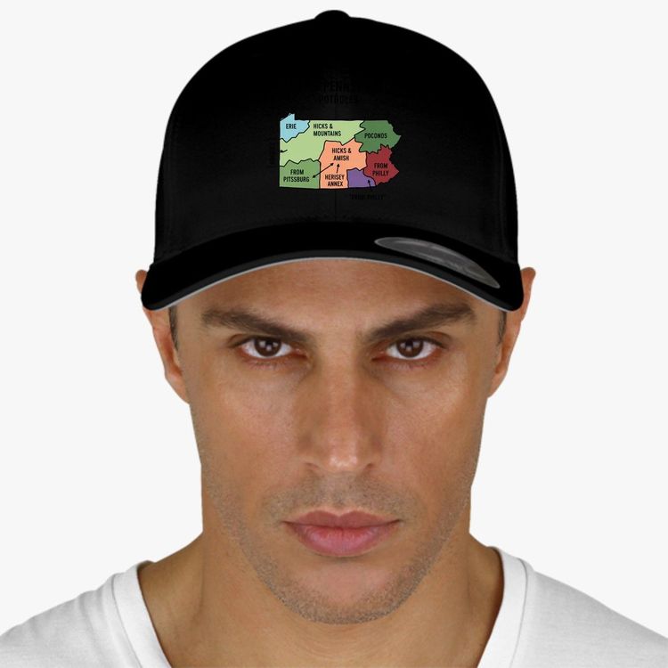 Pennsylvania Map Baseball Cap - Kidozi | Kidozi