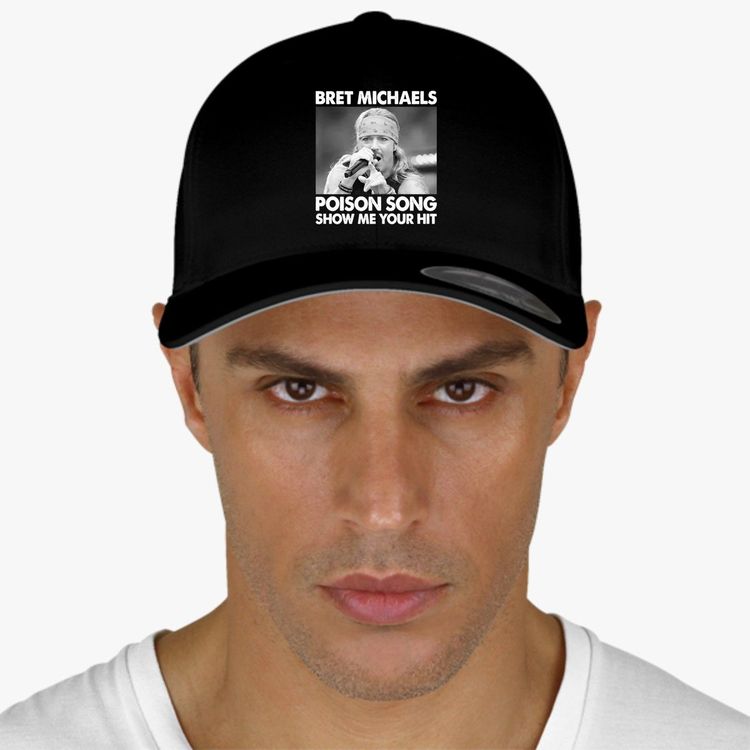 Bret Michaels Poison Song Show Me Your Hit Baseball Cap - Kidozi | Kidozi
