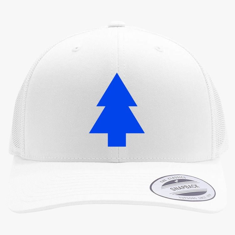 Dipper Pines Tree Gravity Falls Retro Trucker Hat - Kidozi | Kidozi
