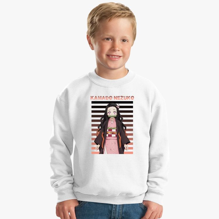 Kamado Nezuko Kids Sweatshirt - Kidozi | Kidozi
