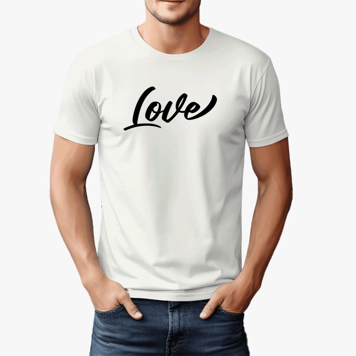 Women's 80s Love Black Edition on T-Shirt | Kidozi