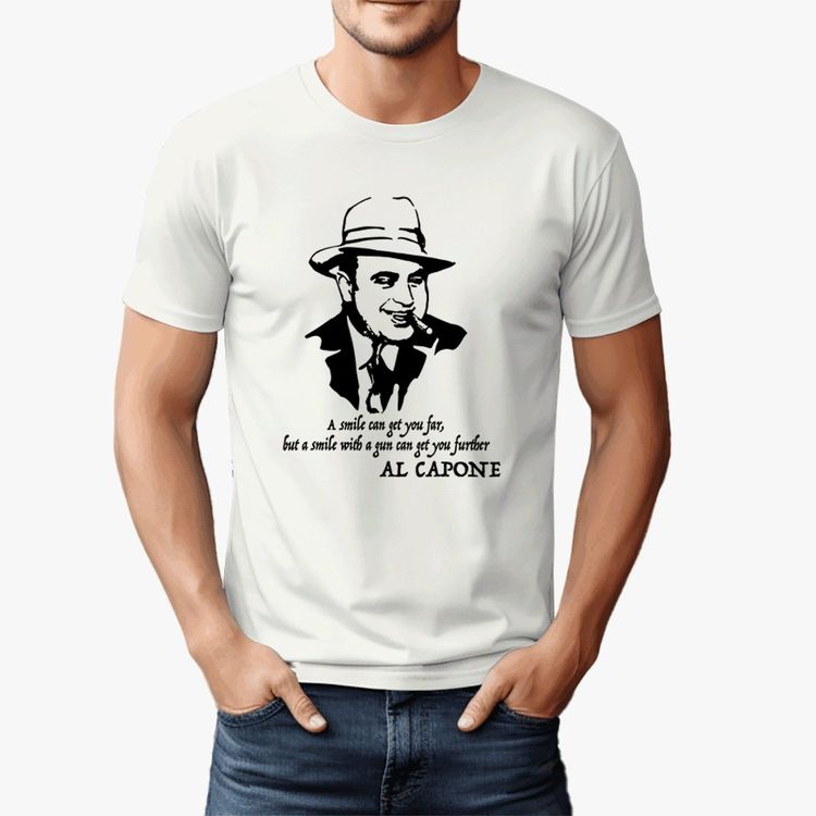 Al Capone Quote T-Shirt - Kidozi | Kidozi