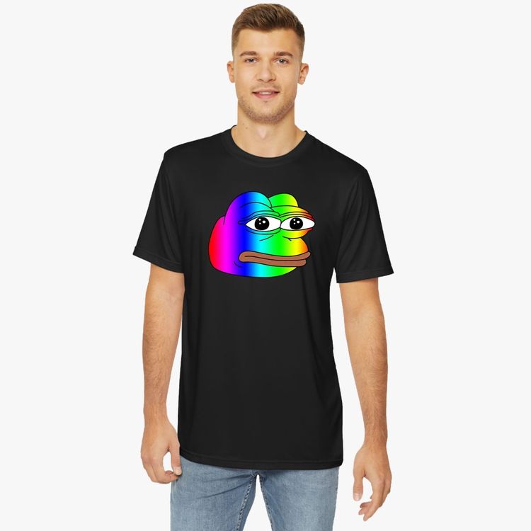 Pepe Meme Frog Rainbow T-Shirt - Kidozi | Kidozi