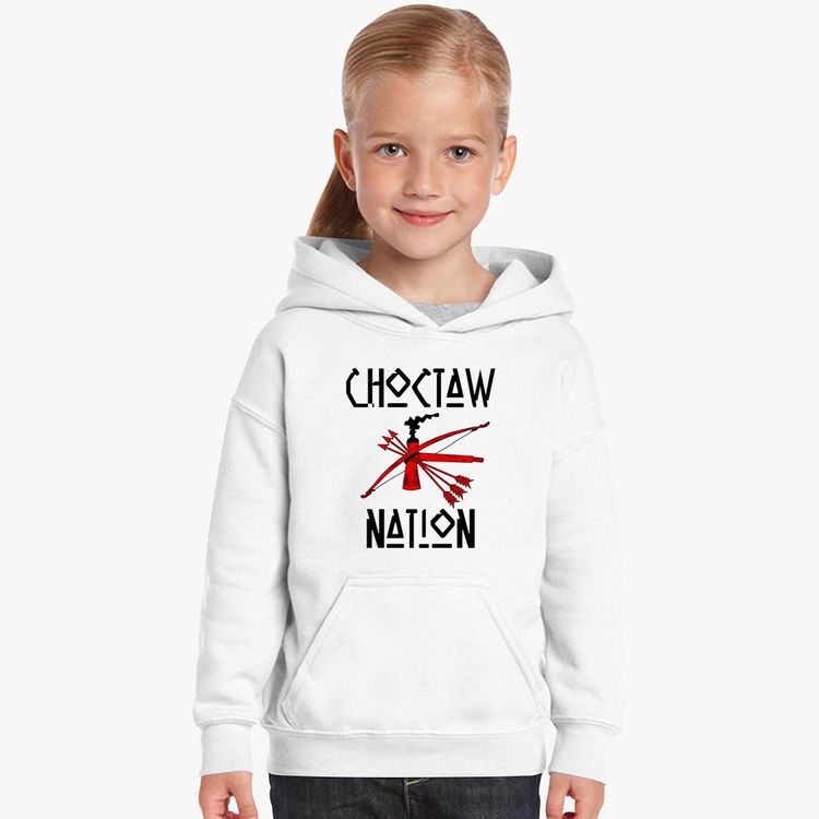 Choctaw Nation Native America Kids Hoodie - Kidozi | Kidozi